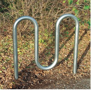 Bike Racks : 3 Wave Bike Rack