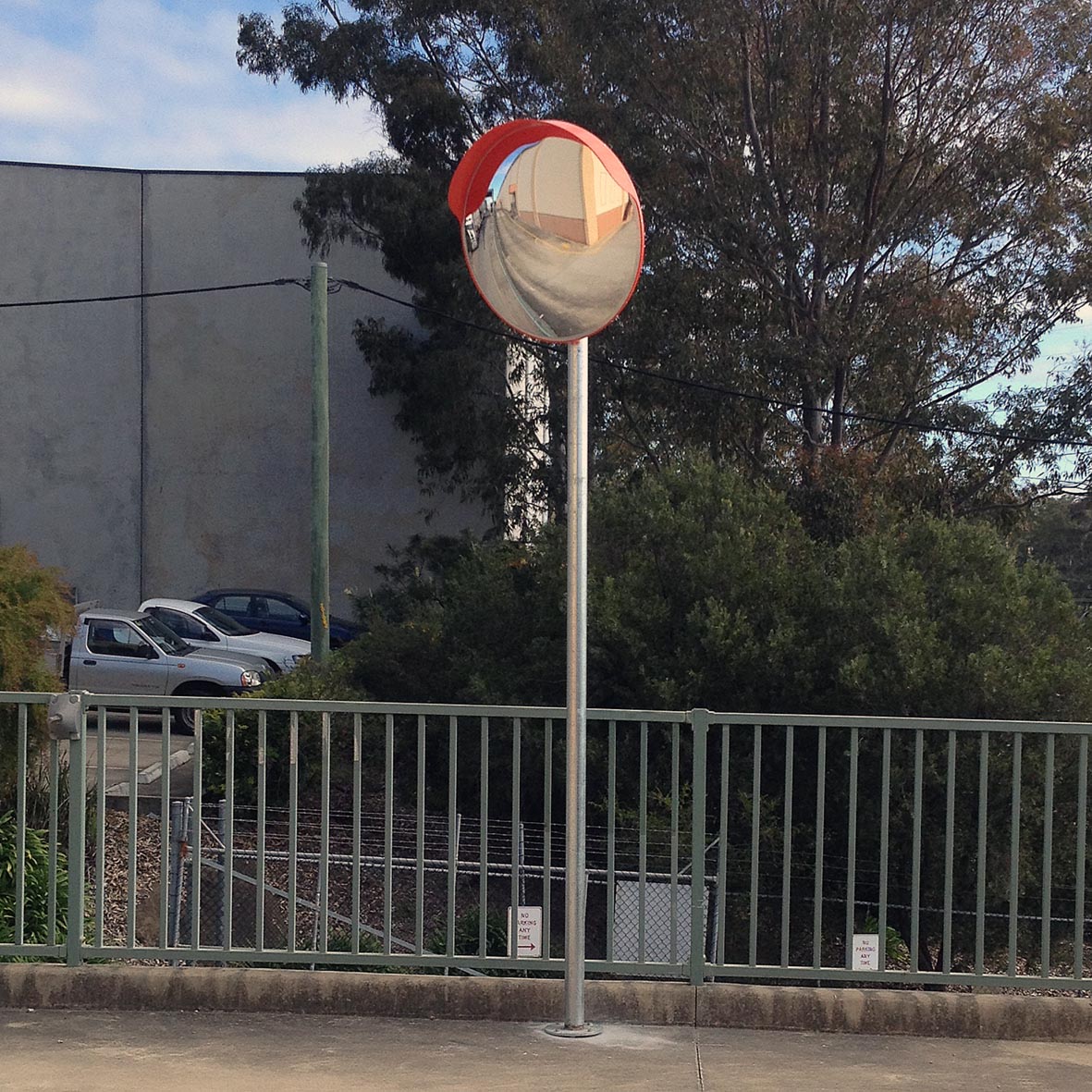 Convex Safety Mirrors : Standard External Convex Safety Mirrors