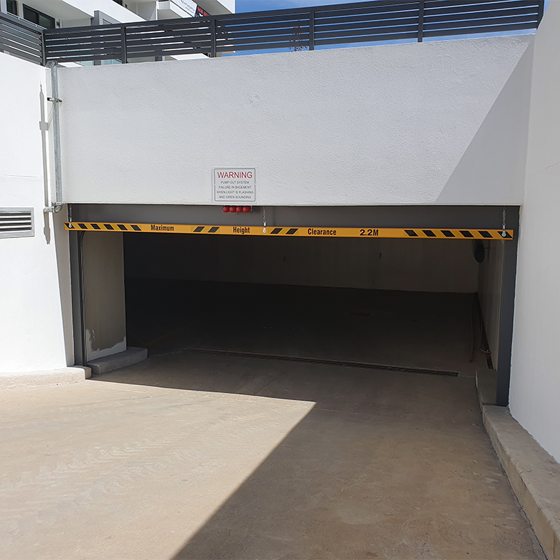 Pedestrian and Vehicle Barriers : Height Clearance Bars