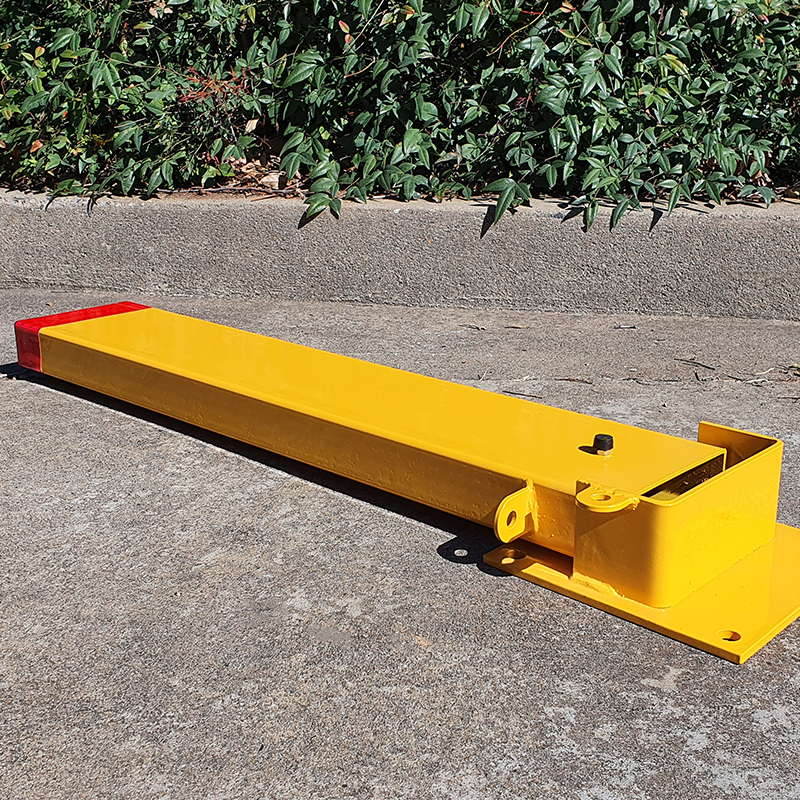 Collapsable Bollards : Value Defender Collapsible Bollard - Padlocked