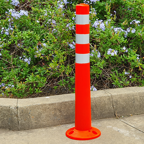 Plastic Bollard Range : 750mm Flexible Plastic Bollard