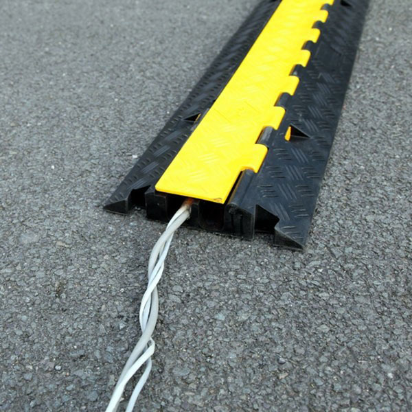 Vehicle Traffic : 2 Channel Cable and Hose Protector