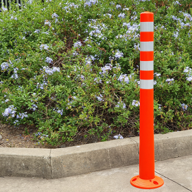 Plastic Bollard Range : 1000mm Flexible Plastic Bollard